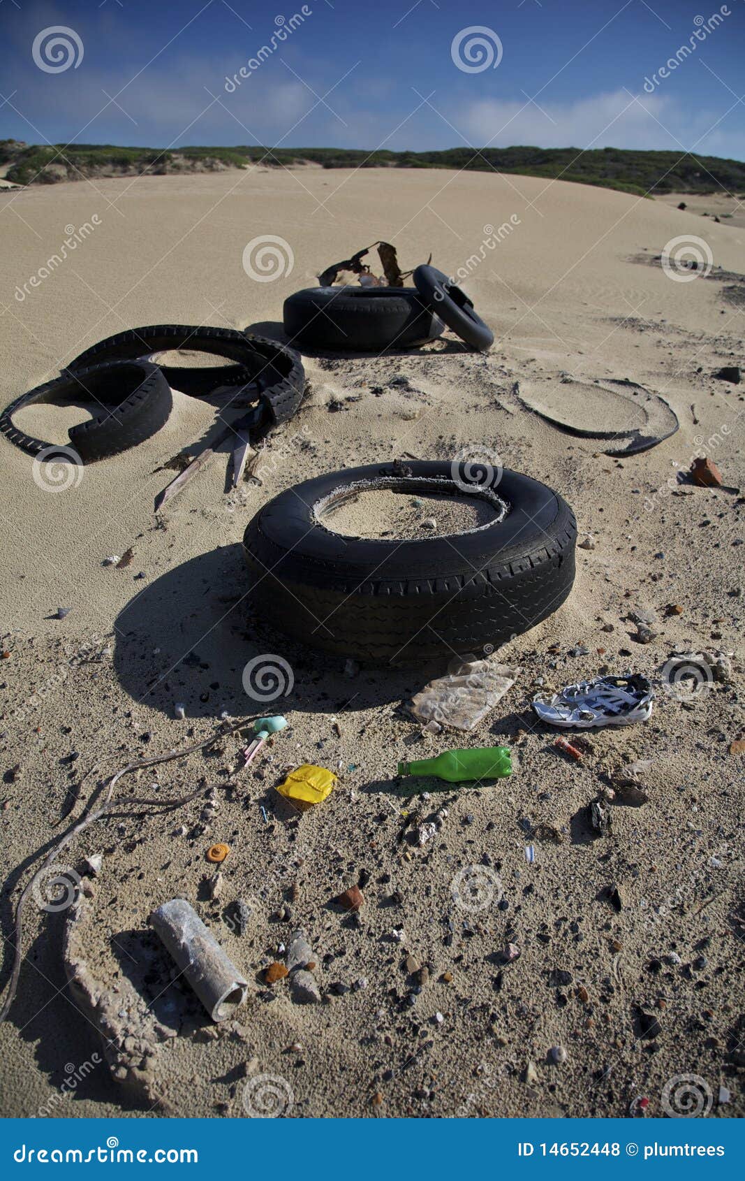 Pollution, Litter and Rubber Stock Photo - Image of damage, inventions ...