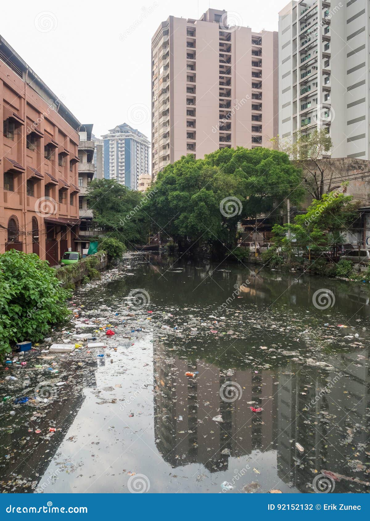 Pollution in Manila stock photo. Image of smog, outdoors - 92152132