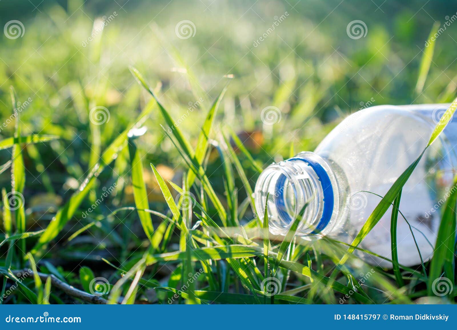 Pollution by Plastic Control Stock Image - Image of bottle, concept ...