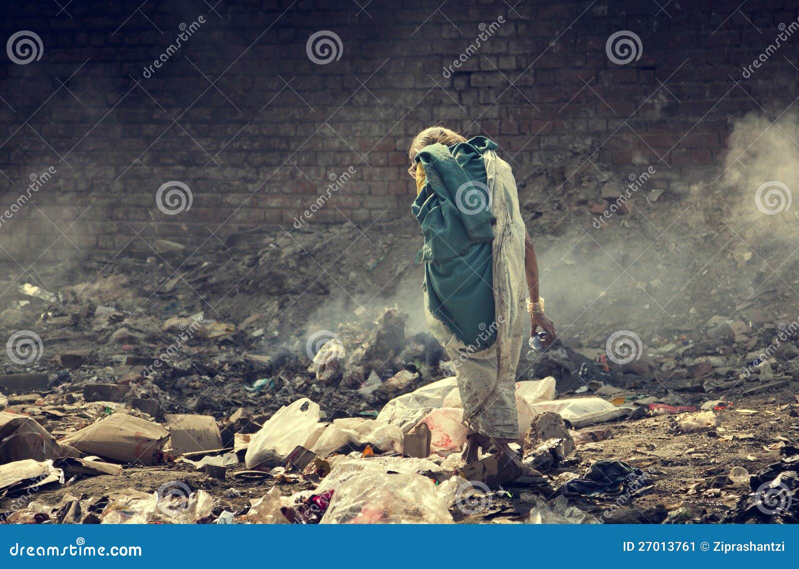 Pollution and poverty stock image. Image of factory, destruction - 27013761