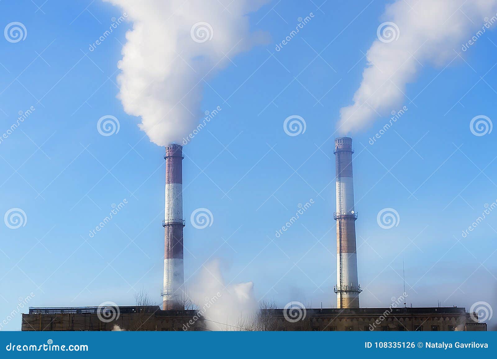 Pollution Problem of Big Cities Stock Photo - Image of ecology ...