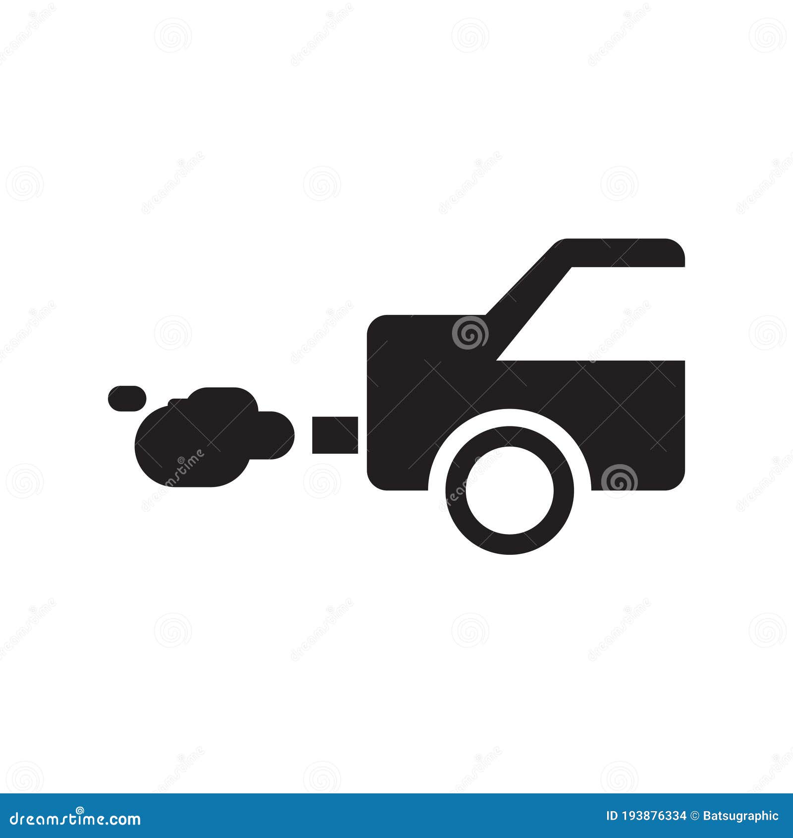 Pollution Vector Icon Logo Design Stock Vector - Illustration of ...