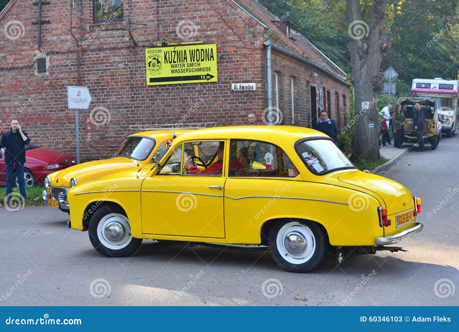 Polnisches Auto Syrena 105 Des Klassikers Redaktionelles Stockfoto ...