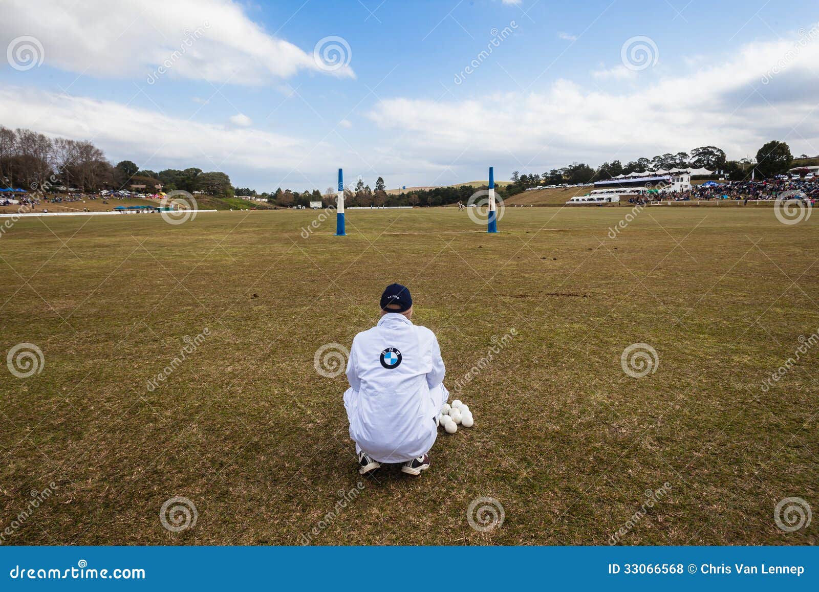 Polo Match Umpire Goals photo stock éditorial. Image du curseurs - 33066568
