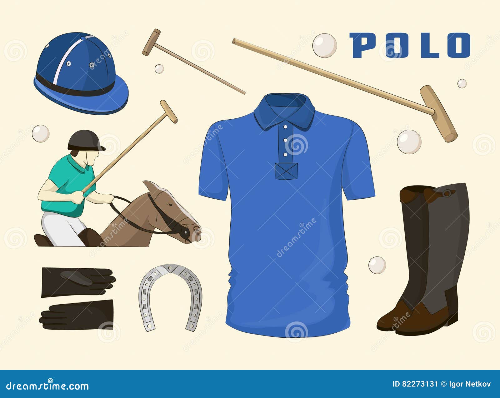 Polo Objects Sport Uniform Stock Illustrations – 77 Polo Objects Sport ...
