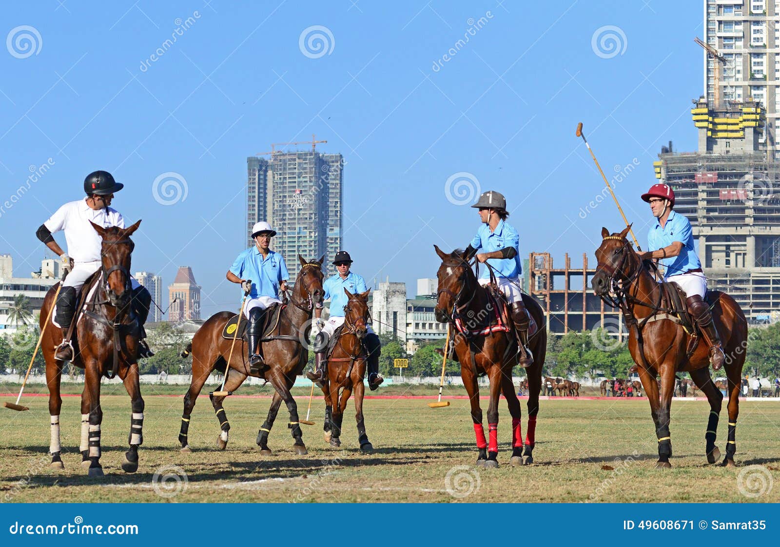 Polo Playing editorial photo. Image of bombay, elite - 49608671