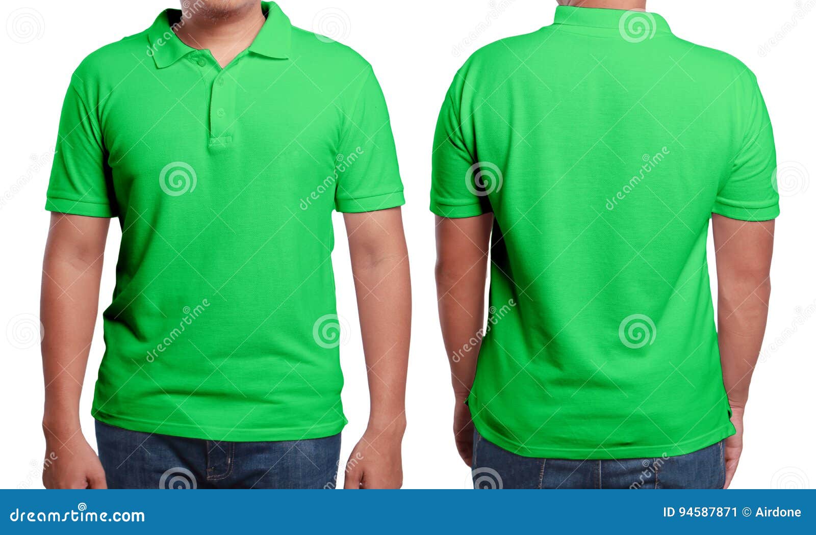 Polo Shirt Design Template Verde Imagen de archivo - Imagen de muchacho ...