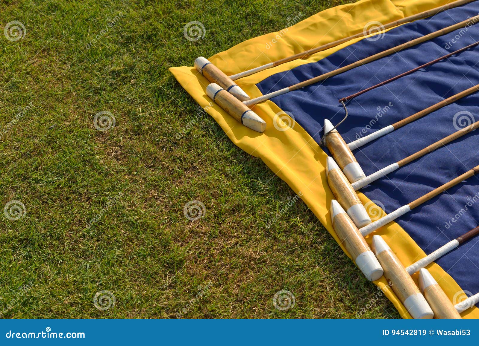 Polo sticks stock image. Image of game, field, sport - 94542819