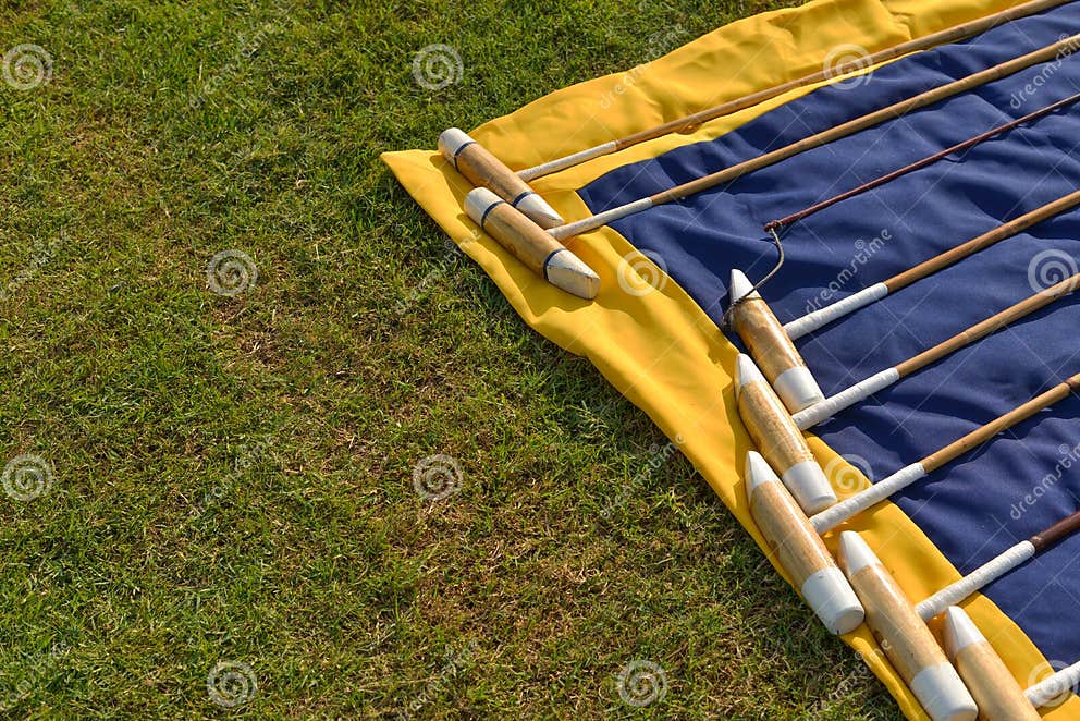 Polo sticks stock image. Image of game, field, sport - 94542819