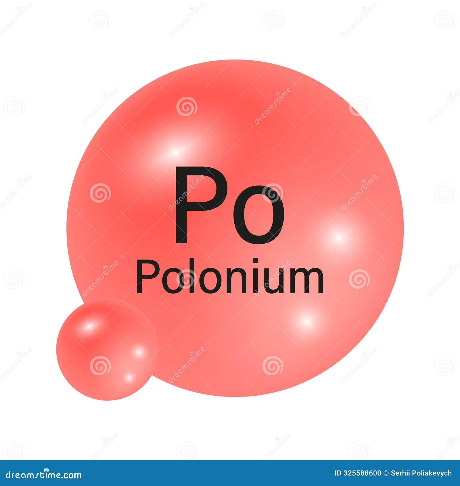 Po Symbol. Polonium Chemical Element Stock Photography | CartoonDealer ...