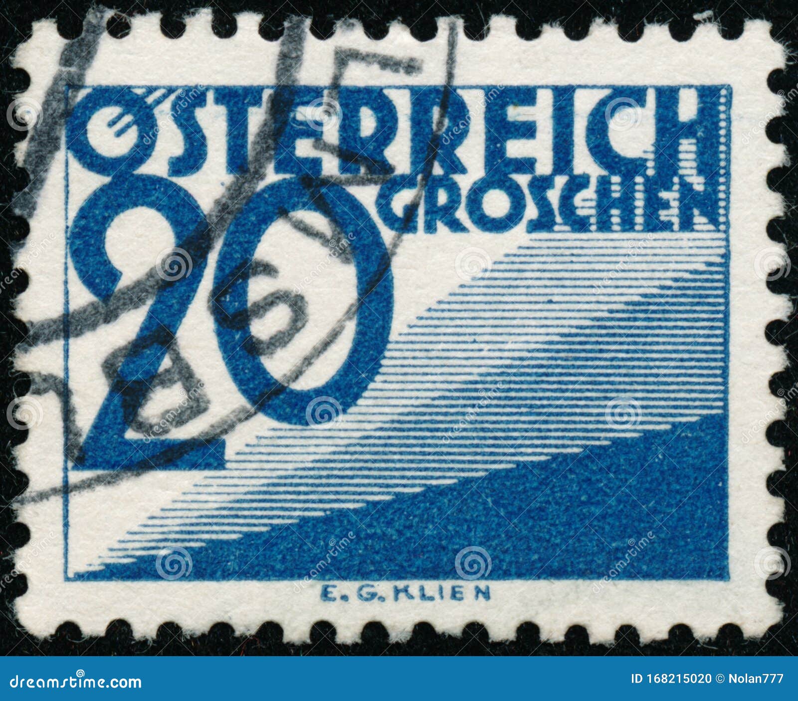 Vintage Stamp Printed in Austria 1929 Shows 20 Groschen Stamp Editorial ... Vintage Stamp Printed in Austria 1929 Shows 20 Groschen Stamp Editorial ...