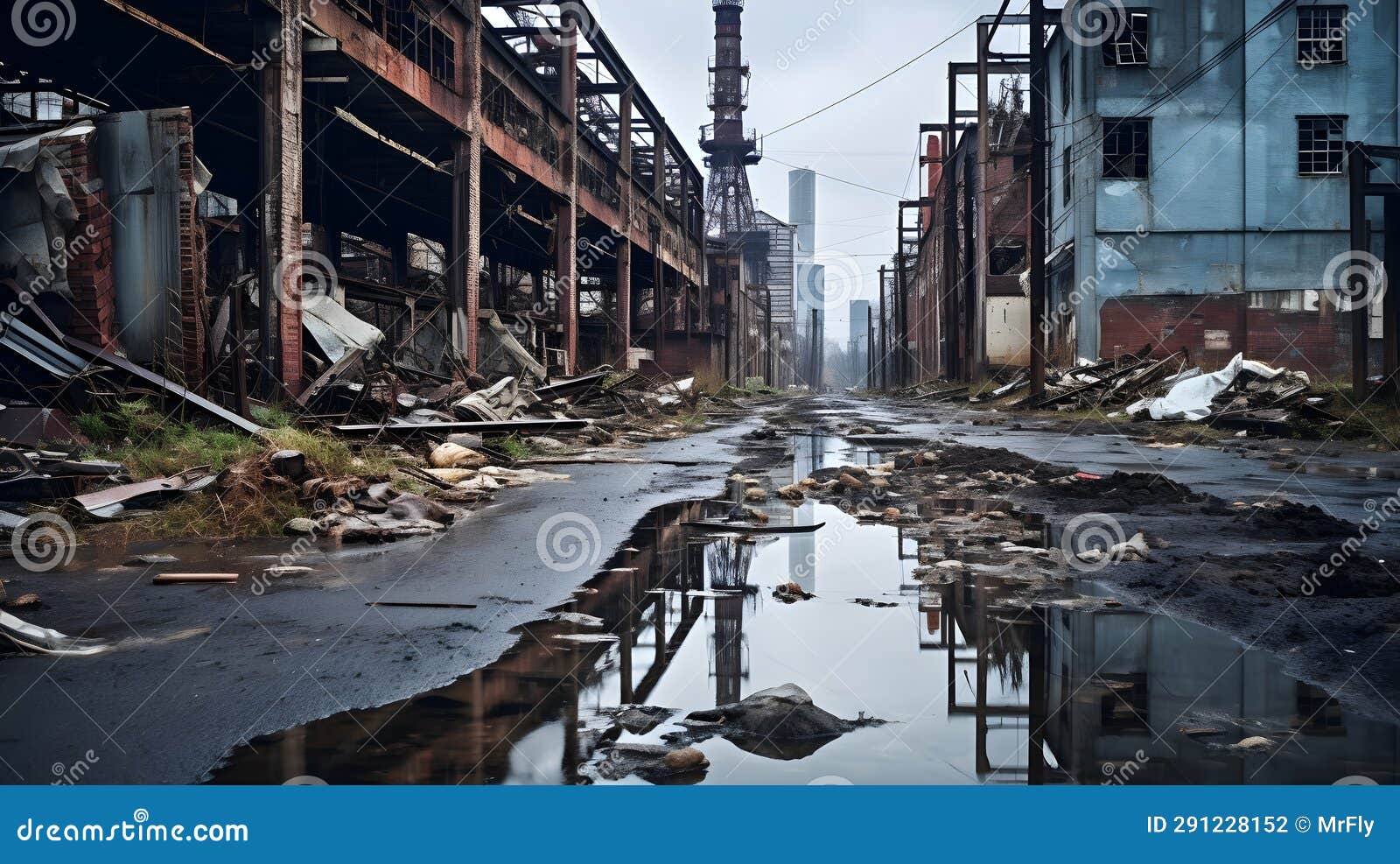 Polution, Devastating Effects To Environment And Planet Earth Royalty ...