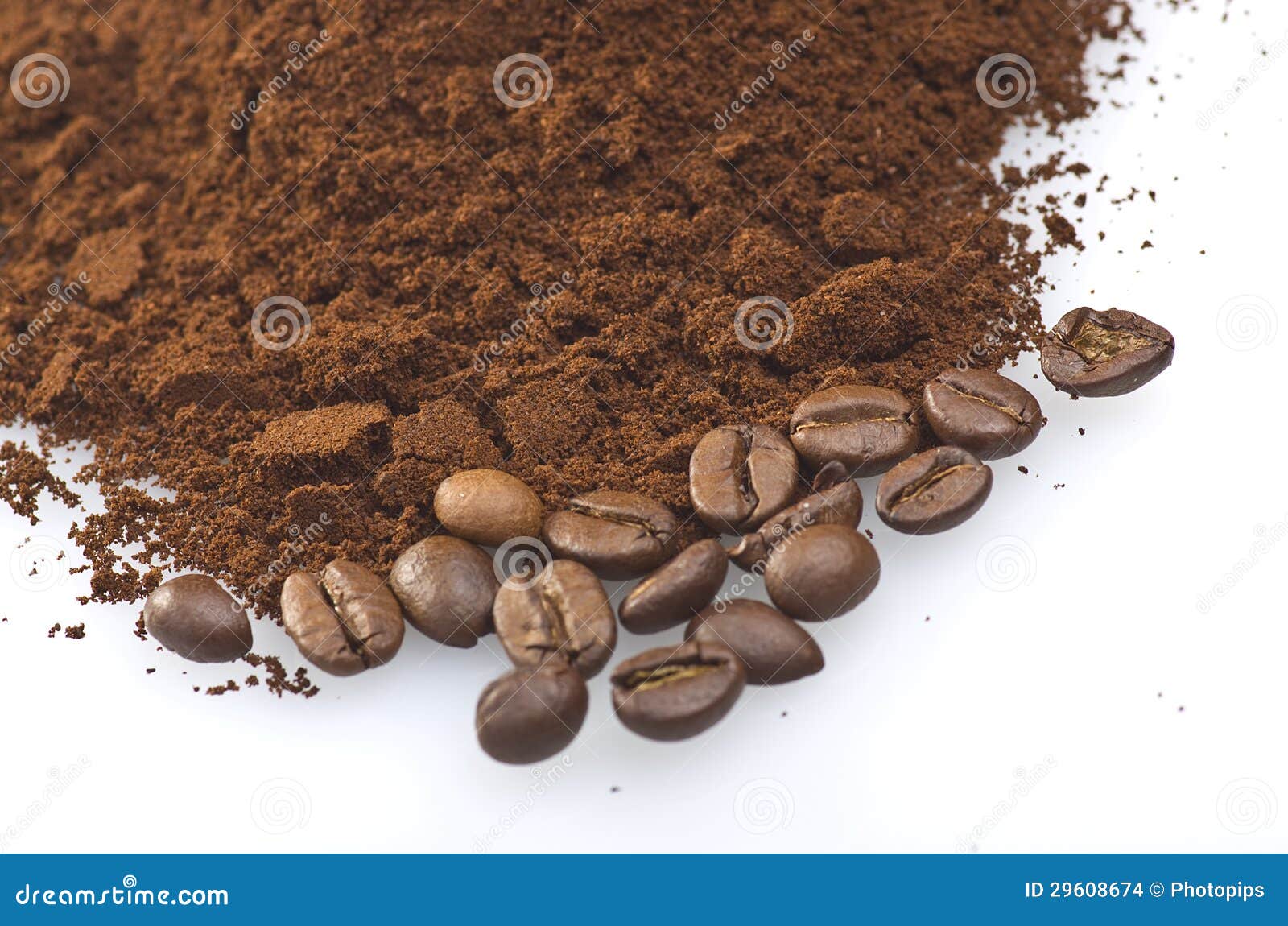 Polvo del café foto de archivo. Imagen de café, sabor - 29608674