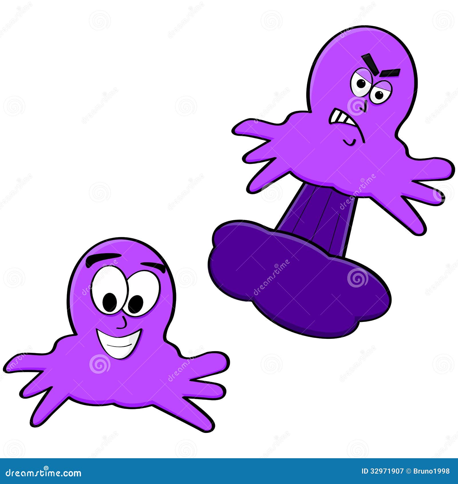 Polvo Dos Desenhos Animados Ilustração do Vetor - Ilustração de fuga ...