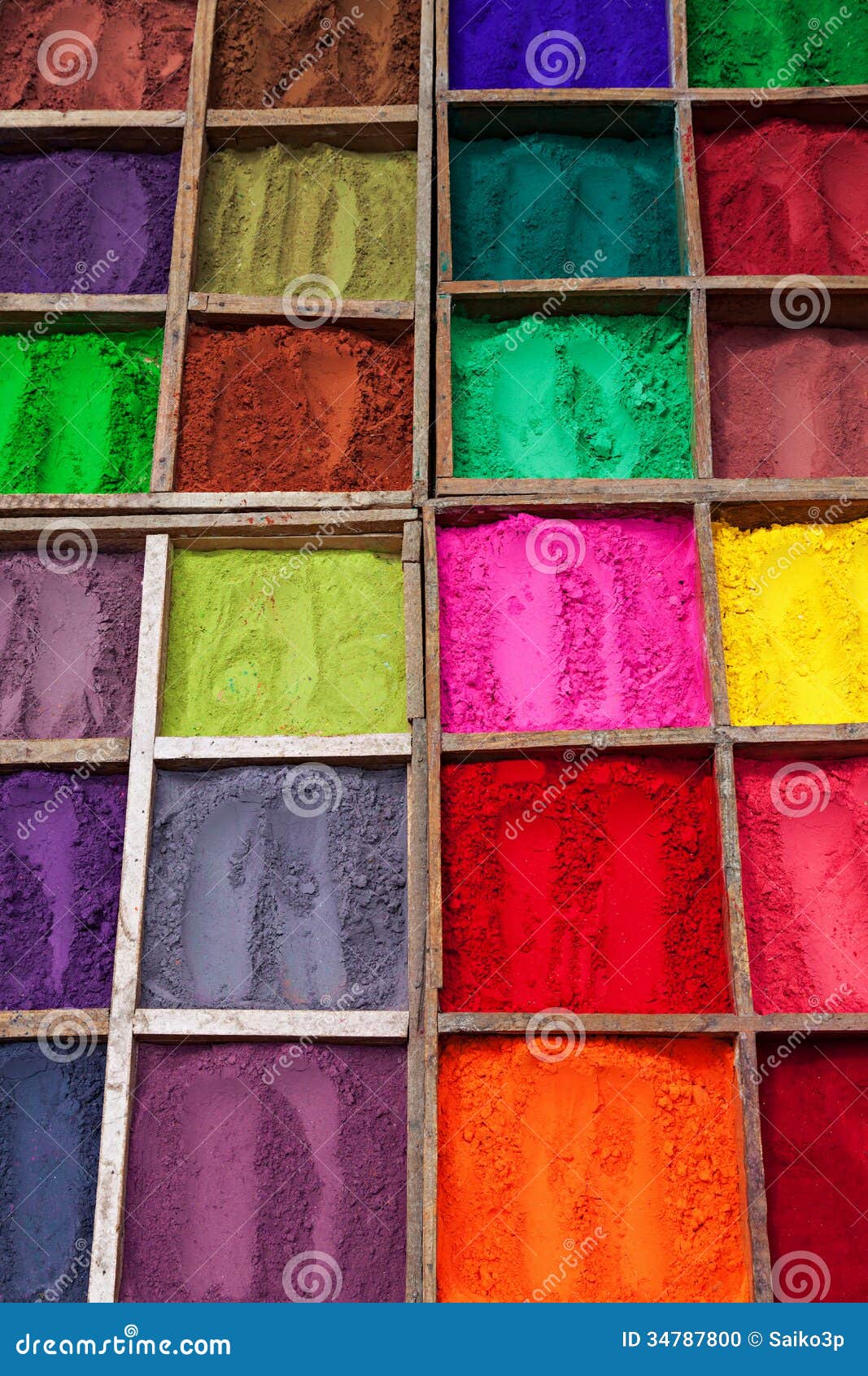 Polvo indio del color foto de archivo. Imagen de modelo - 34787800