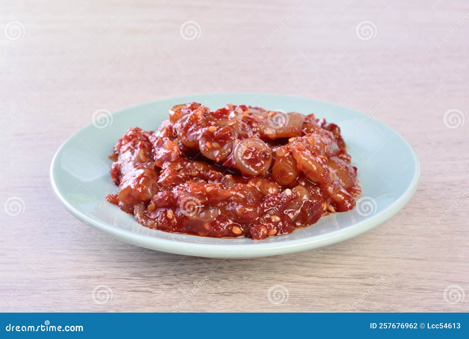 Polvo salgado coreano foto de stock. Imagem de especialidade - 257676962