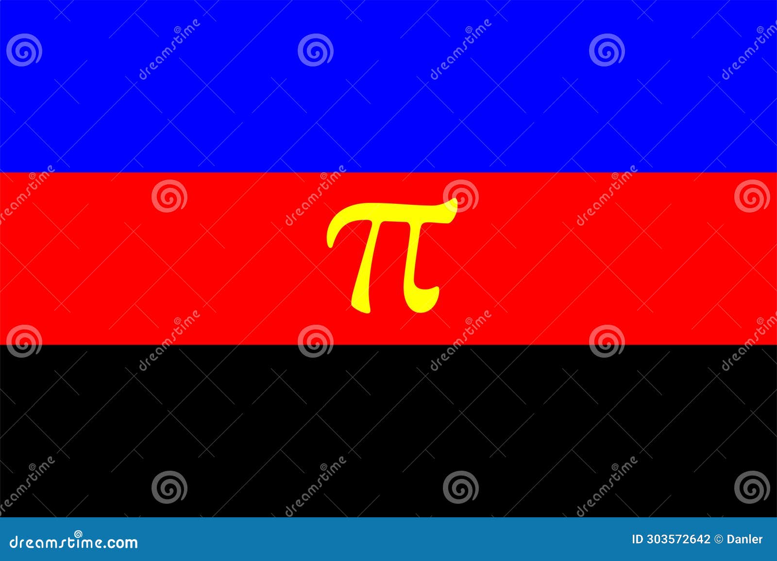 Polyamory Pride Flag And Symbols Many Icon Set Vector | CartoonDealer ...