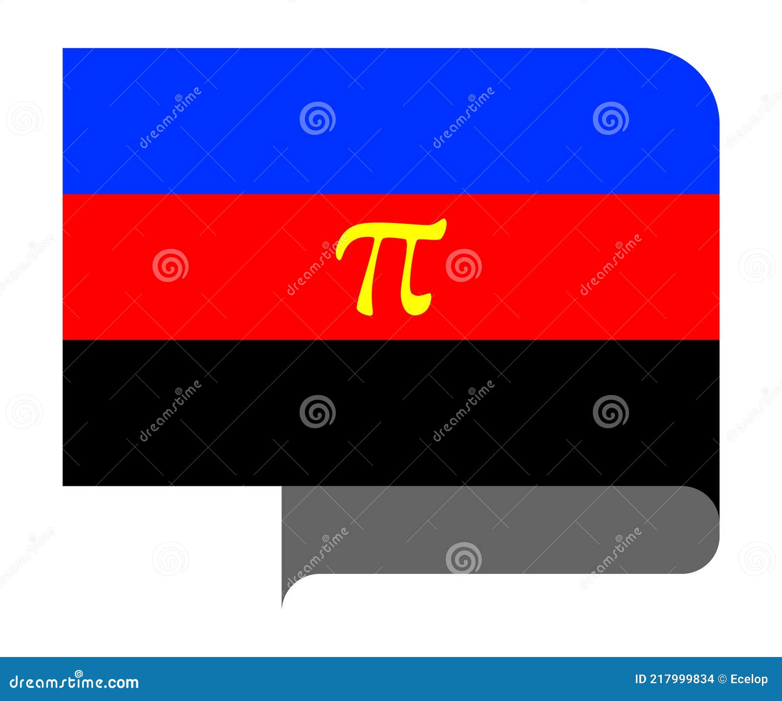 Polyamory pride flag stock vector. Illustration of world - 217999834