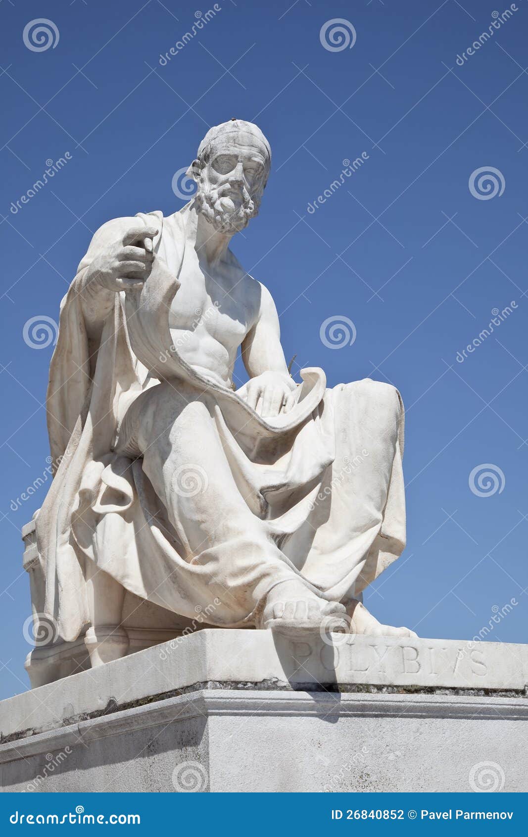 Polybius stock photo. Image of antiquity, culture, sculpture - 26840852