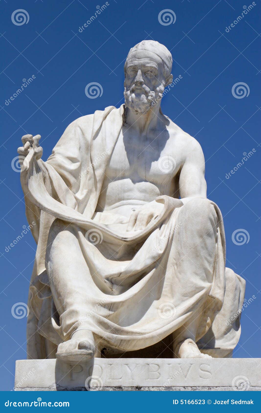 Polybius - Standbeeld Van Wenen Stock Afbeelding - Image of europa ...
