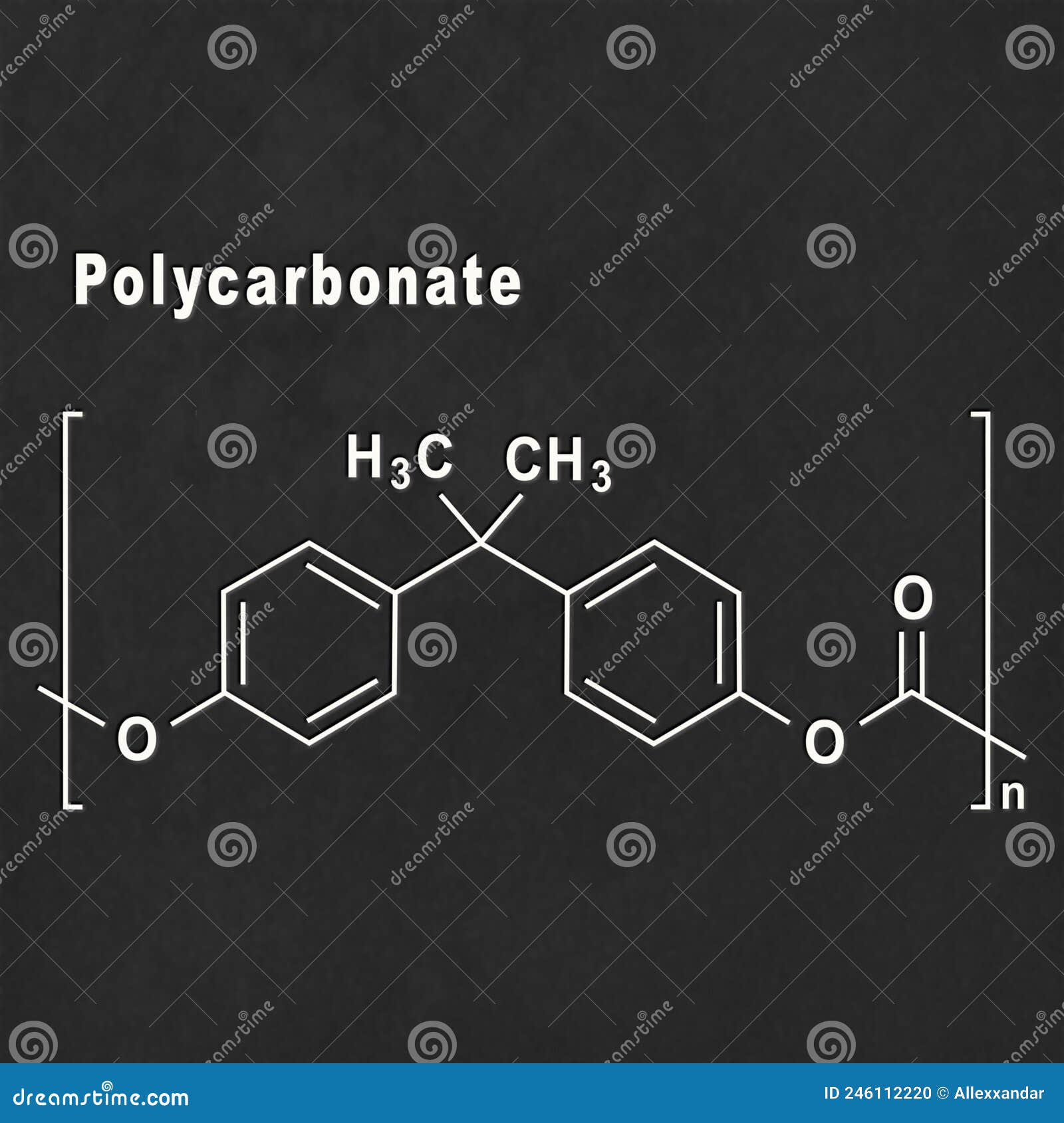 Polycarbonate Chemical Structure