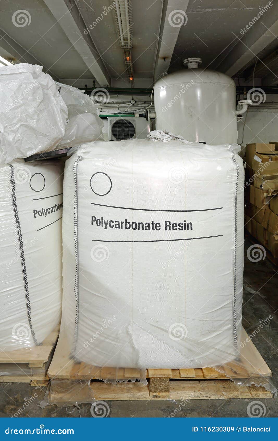 Polycarbonate Resin stock image. Image of resin, sacks - 116230309