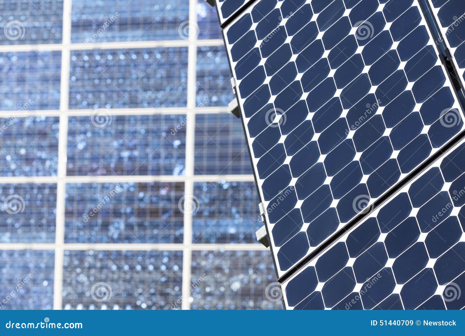 Polycrystalline Sillicon Photovoltaic Solar Panel Stock Image - Image ...