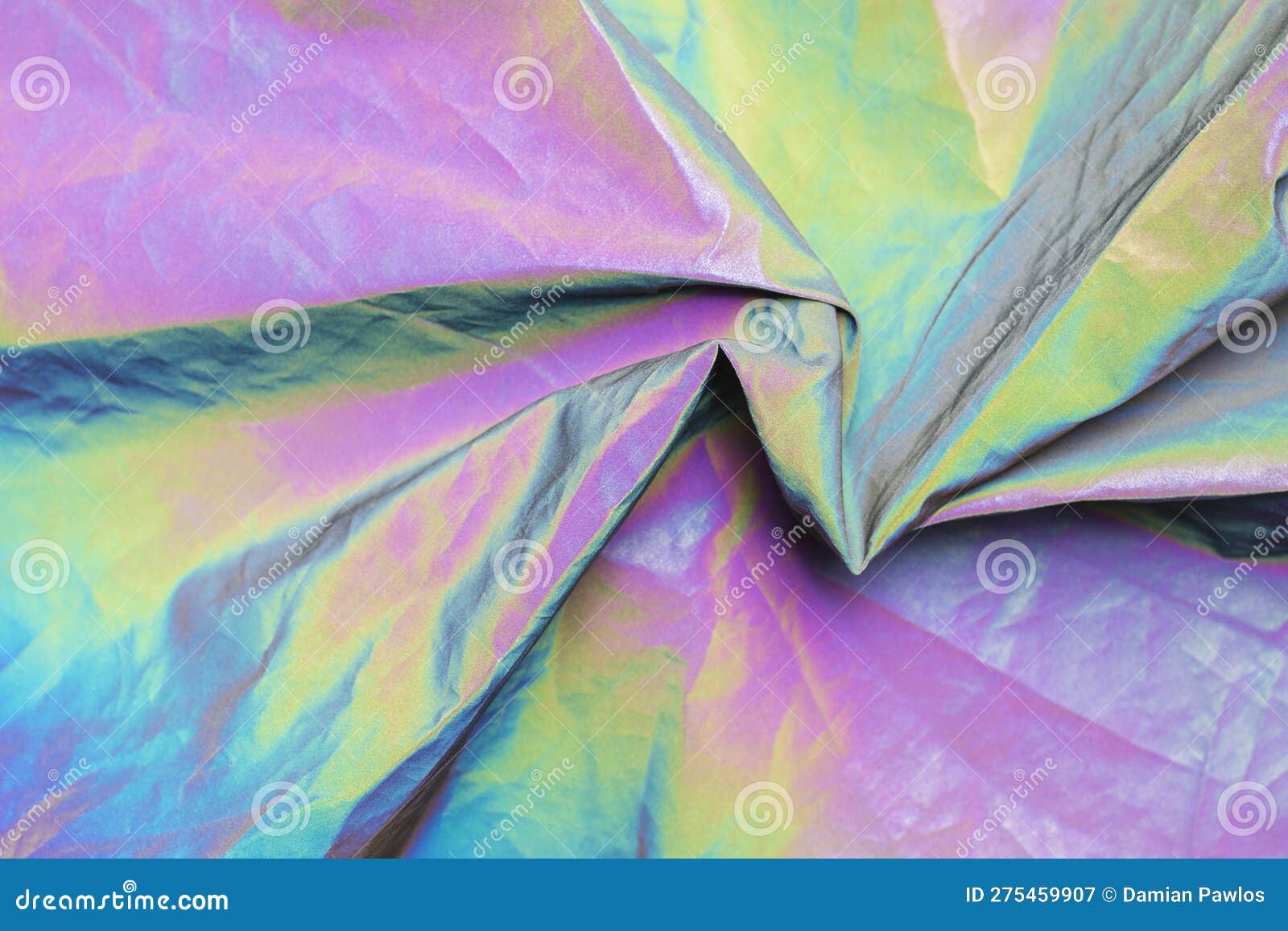 Rainbow Polyester Fabric Texture Stock Image | CartoonDealer.com #33695569