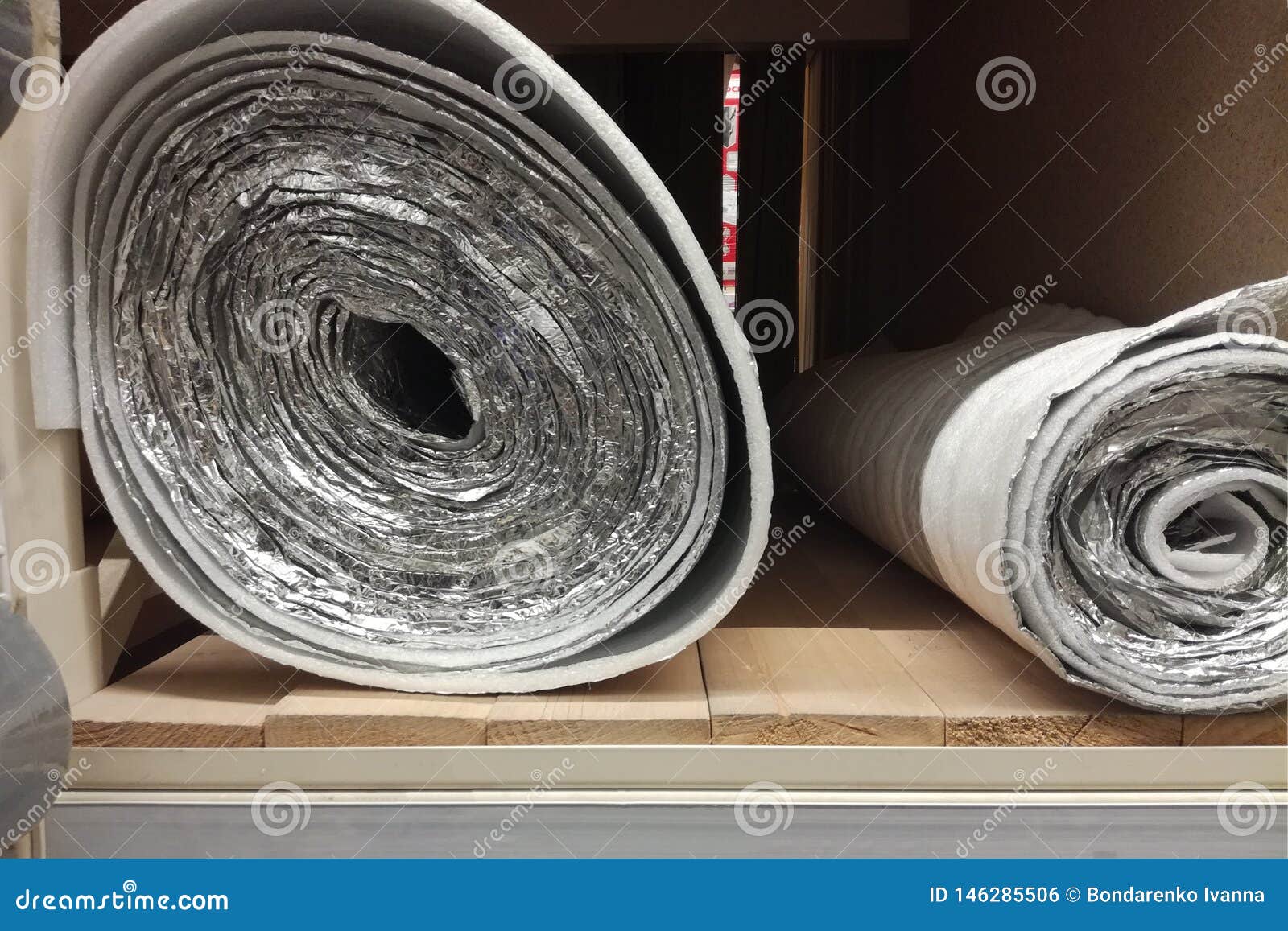 Polyethylene Insulation Isolation Foam with Aluminum Foil in Rolls in ...