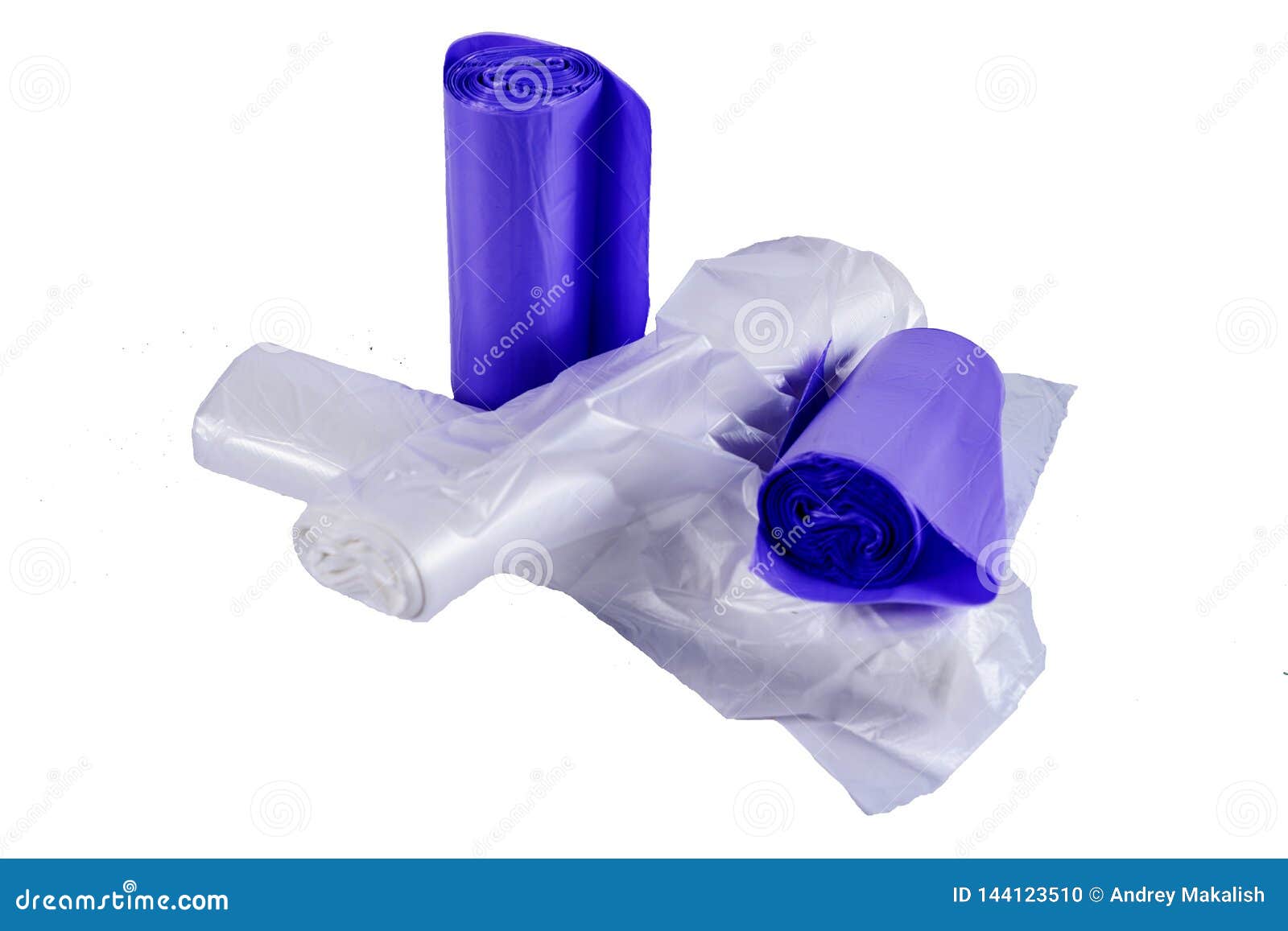 The Polyethylene Roll Packaging Stock Photo - Image of pattern, plastic ...
