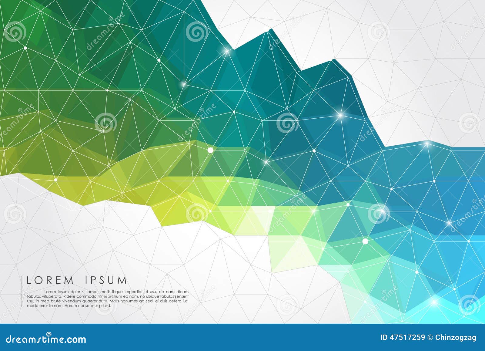 Polygon Abstract Background Stock Vector - Illustration of crumpled ...