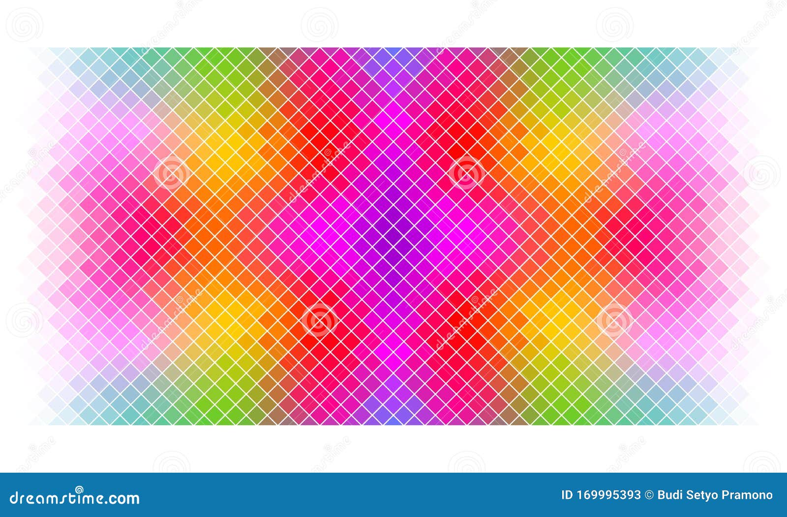 Polygon Abstract Backgrounds. Rainbow Color Vector Banner Stock ...