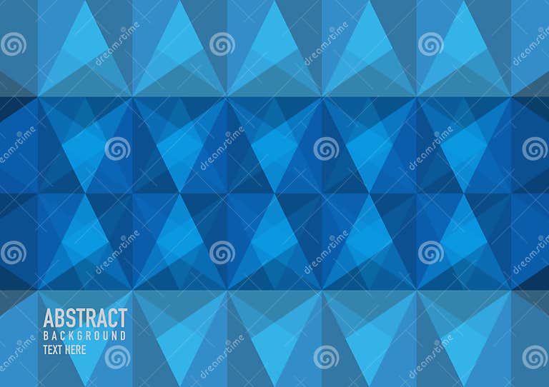 Polygon Abstract on Blue Background. Light Blue Vector Shining Triangular Pattern. an Elegant ...