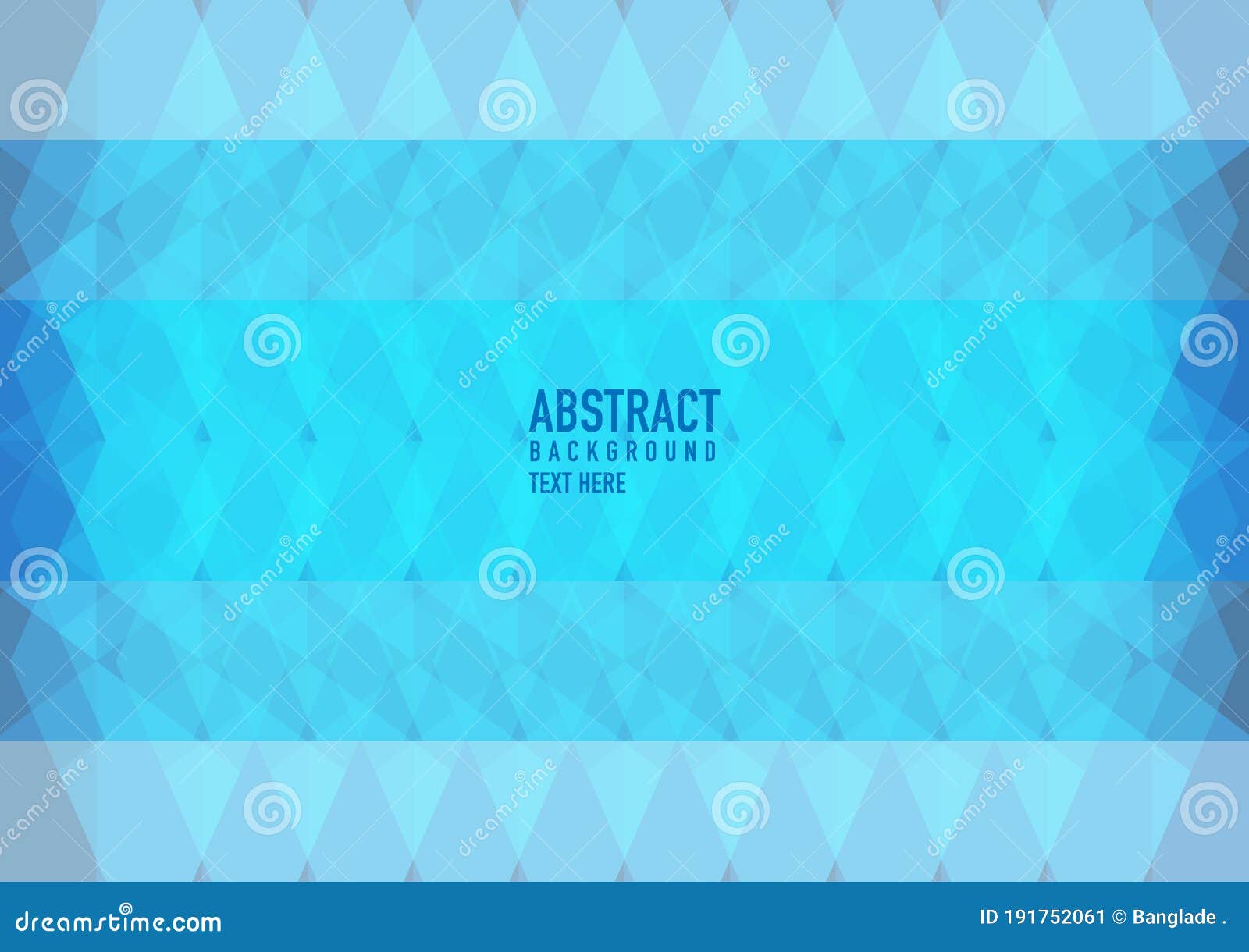 Polygon Abstract on Blue Background. Light Blue Vector Shining ...