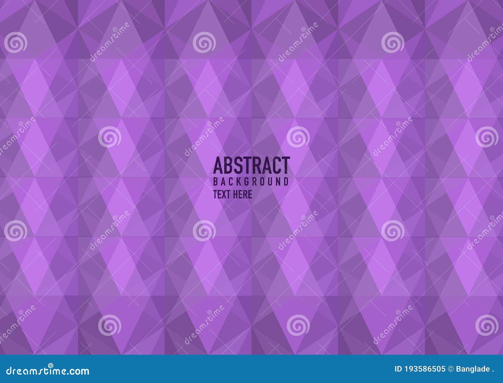 Polygon Abstract on Purple Background. Light Purple Vector Shining ...