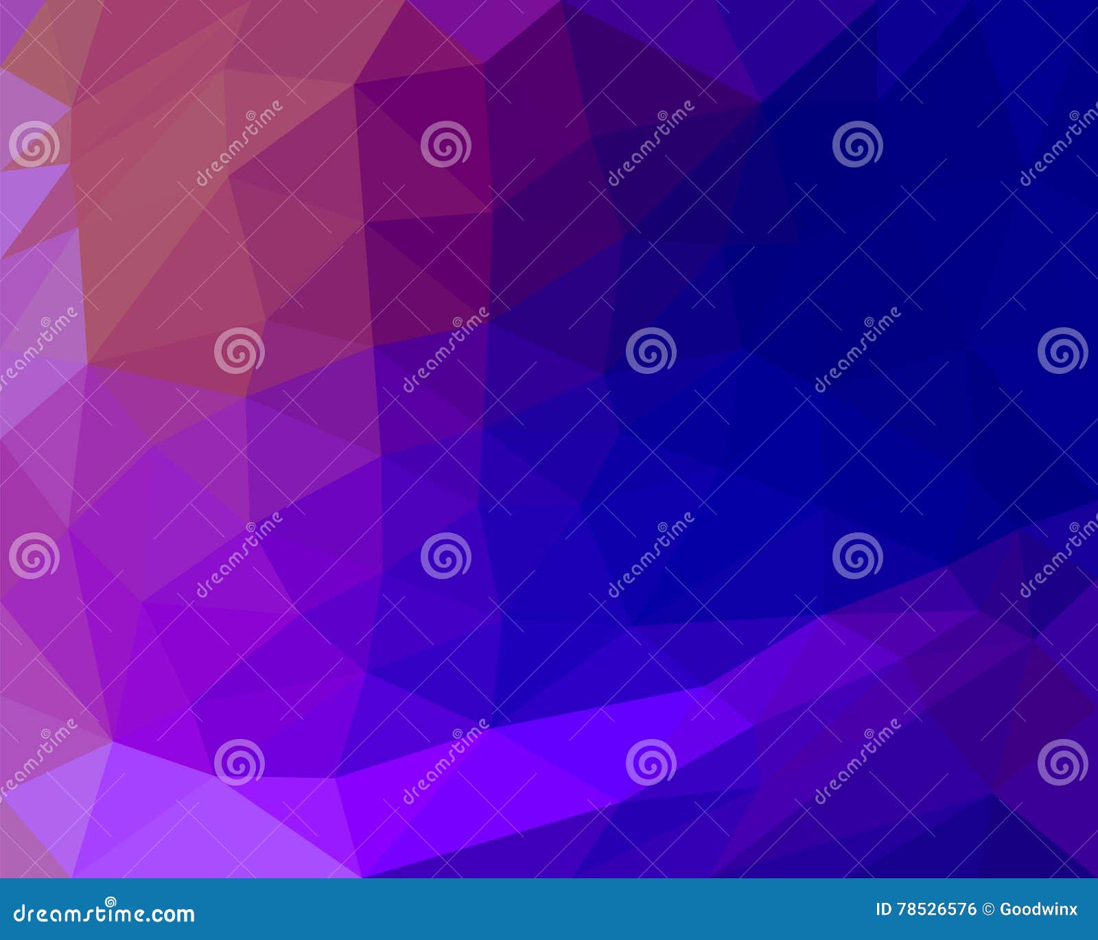 Polygon Background Beautiful Gradient Color Blue Tint Stock Vector ...
