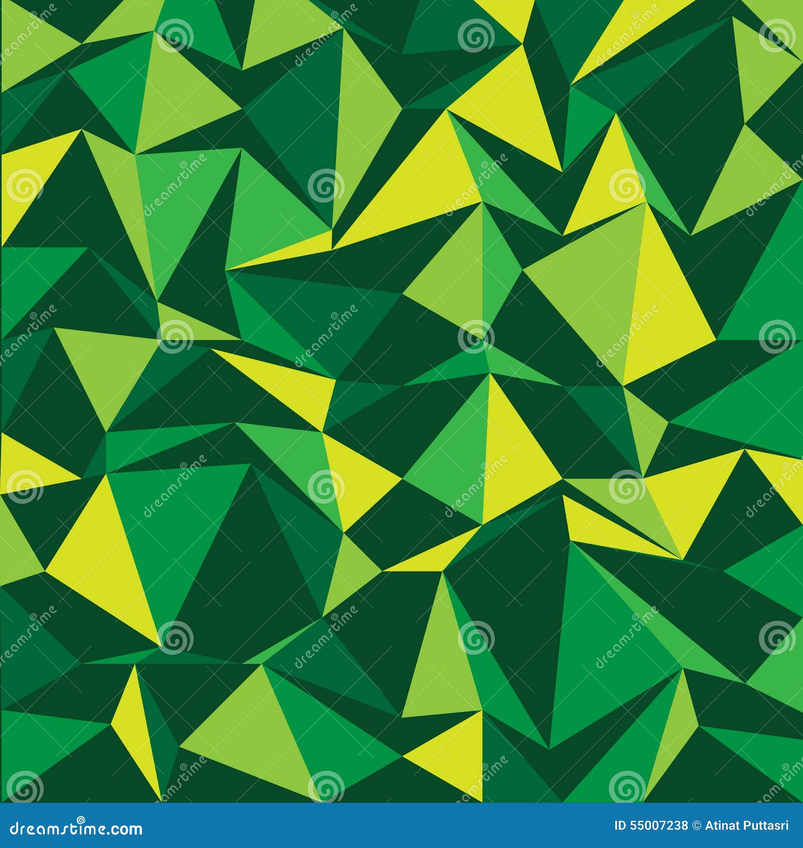 Polygon background green stock vector. Illustration of design - 55007238