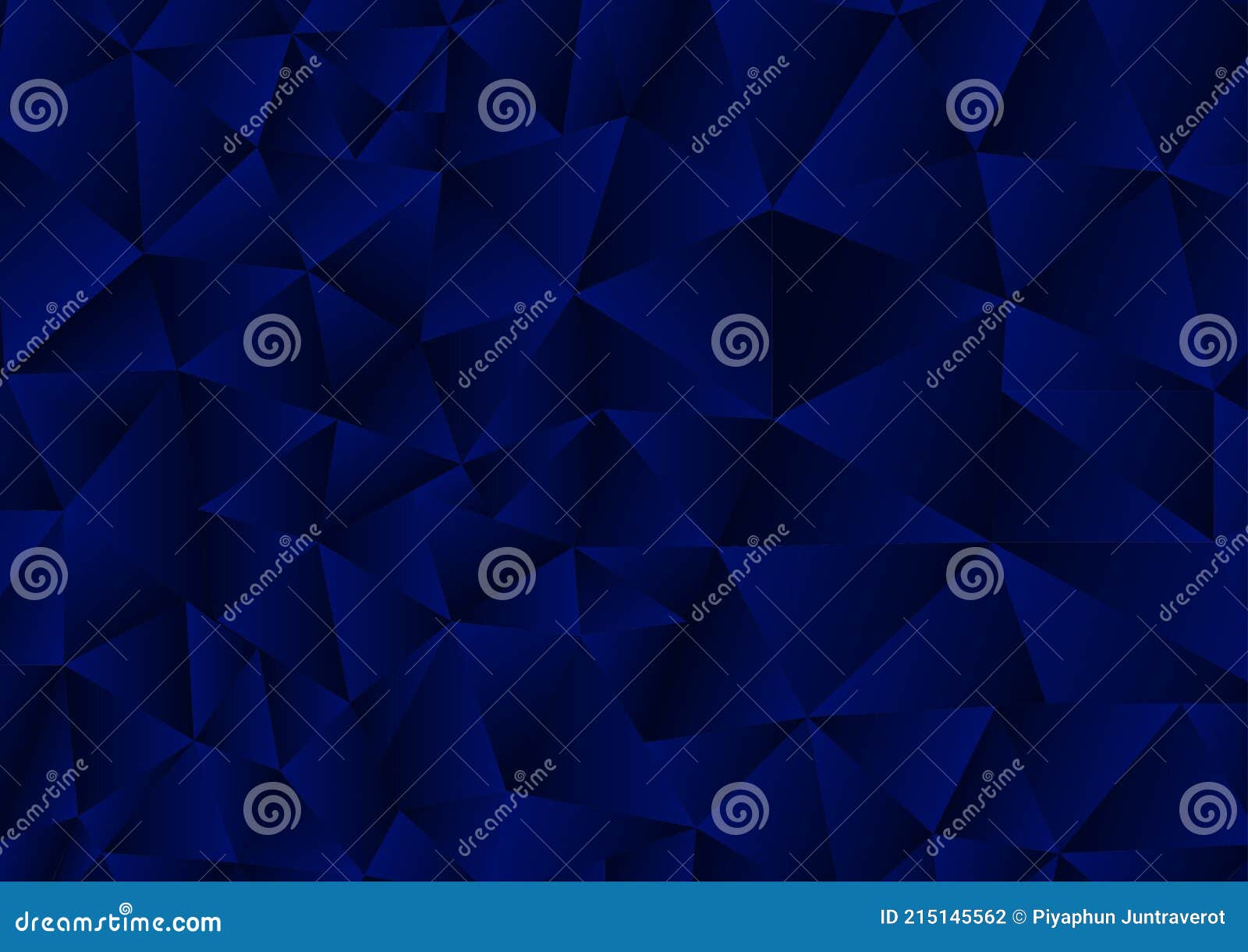 Polygon Blue Background Pattern Wallpaper Vector Illustration Stock ...