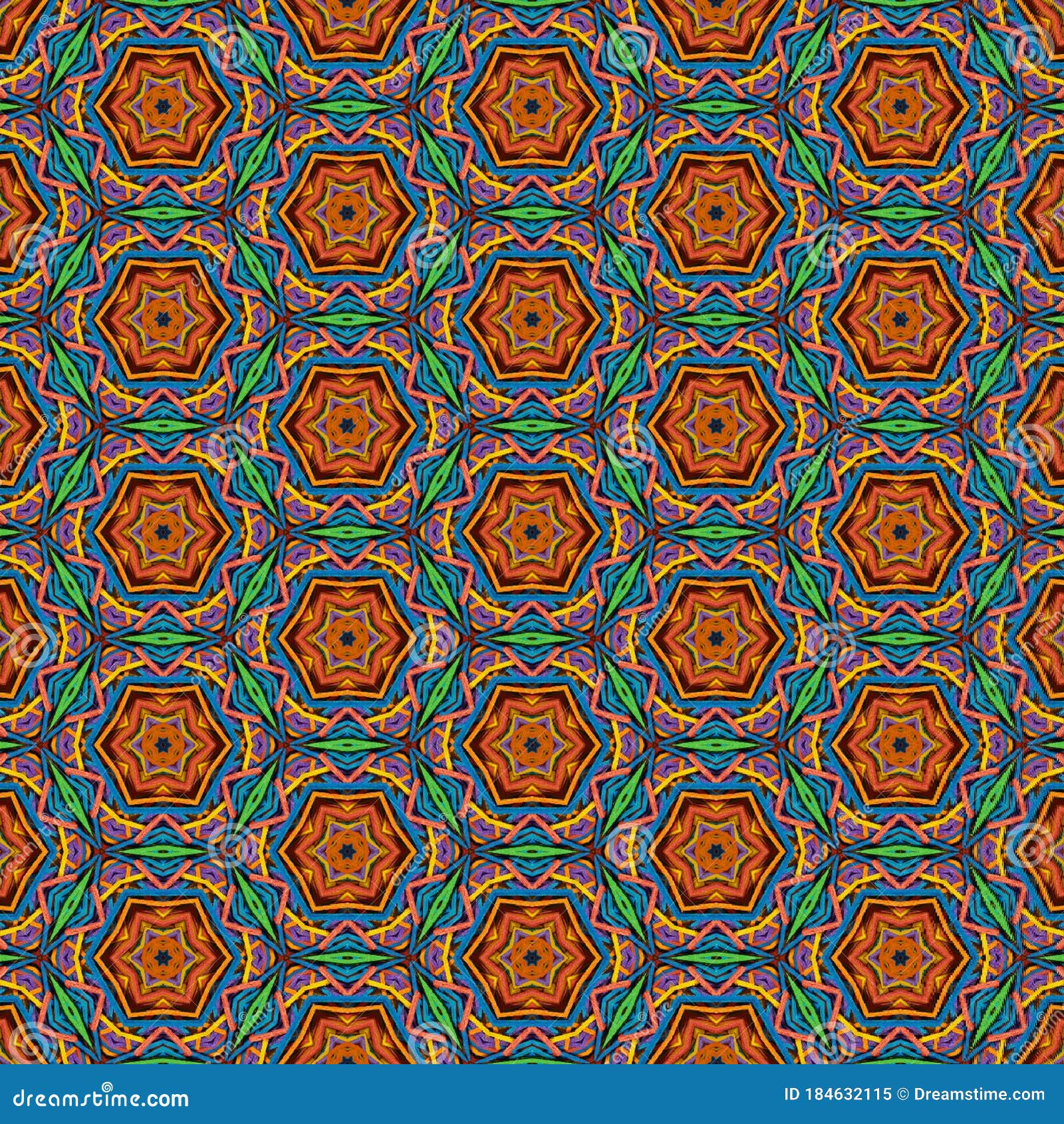 Radial Form With The Visible Light Colors. Rainbow, RGB Colored ...