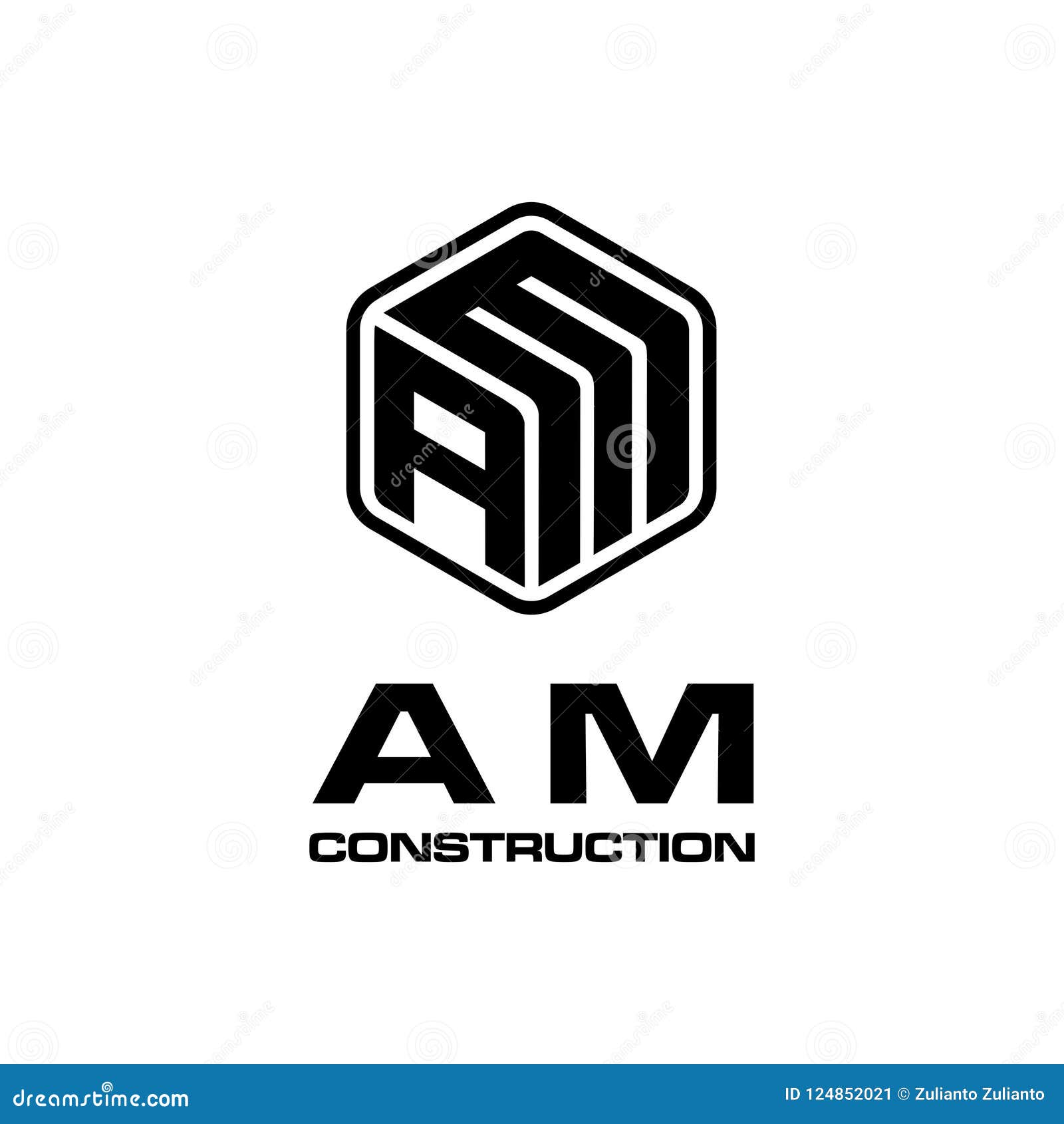 POLYGON am CONSTRUCTION stock vector. Illustration of home - 124852021
