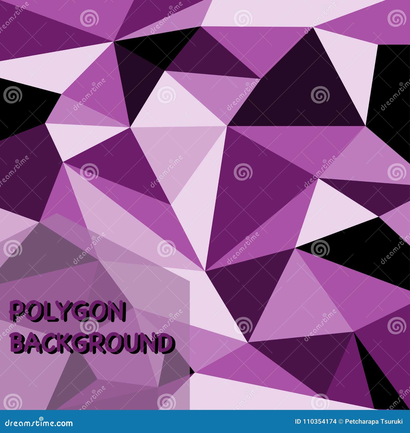Polygon design Background stock illustration. Illustration of wallpaper ...