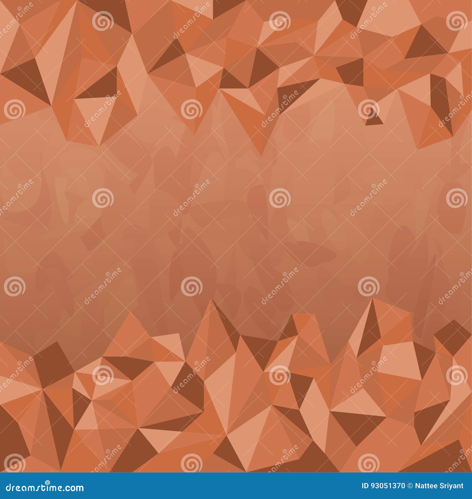 Polygon Earth Tone Background Stock Illustration - Illustration of ...