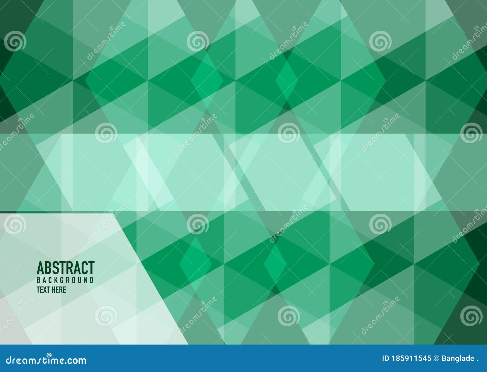 Polygon on Green Abstract Background [Converted] Stock Vector ...