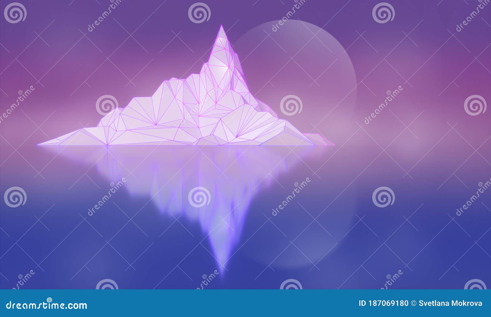 Iceberg Purple Sky Stock Illustrations – 104 Iceberg Purple Sky Stock ...