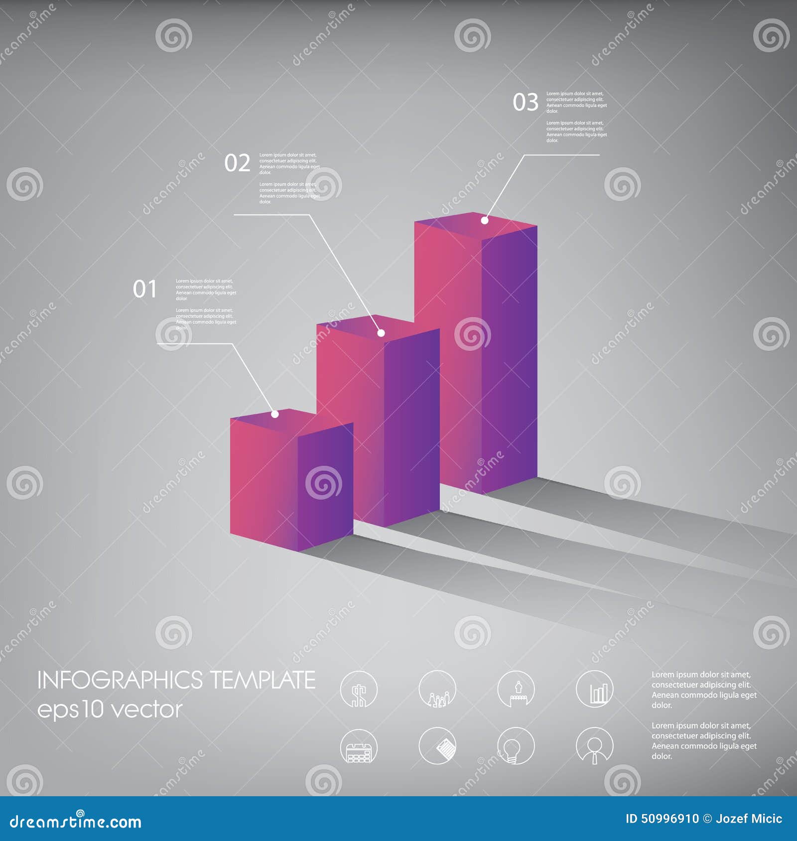 Polygon Infographics Background Template or Layout Stock Vector ...