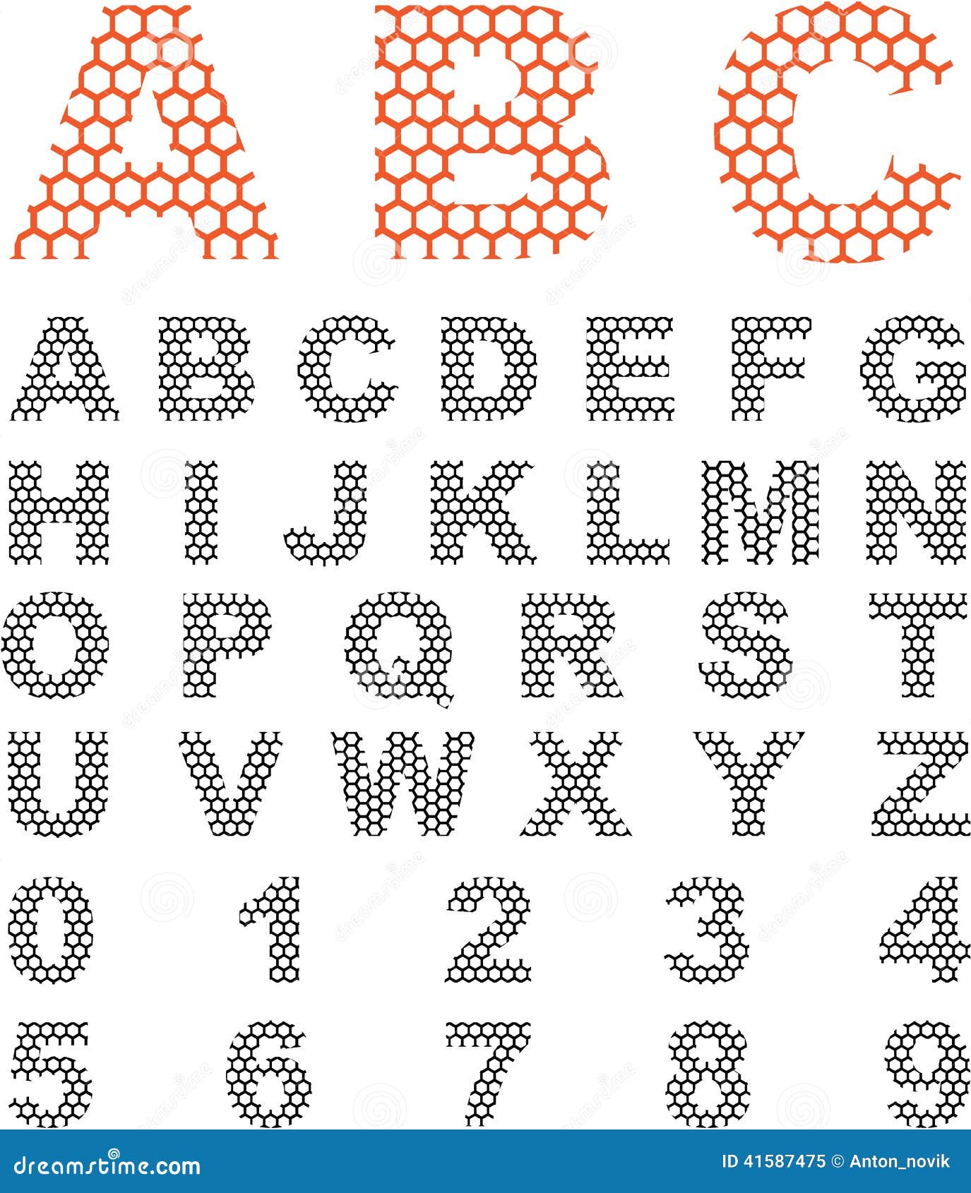 Polygon Letters stock vector. Illustration of isolated - 41587475