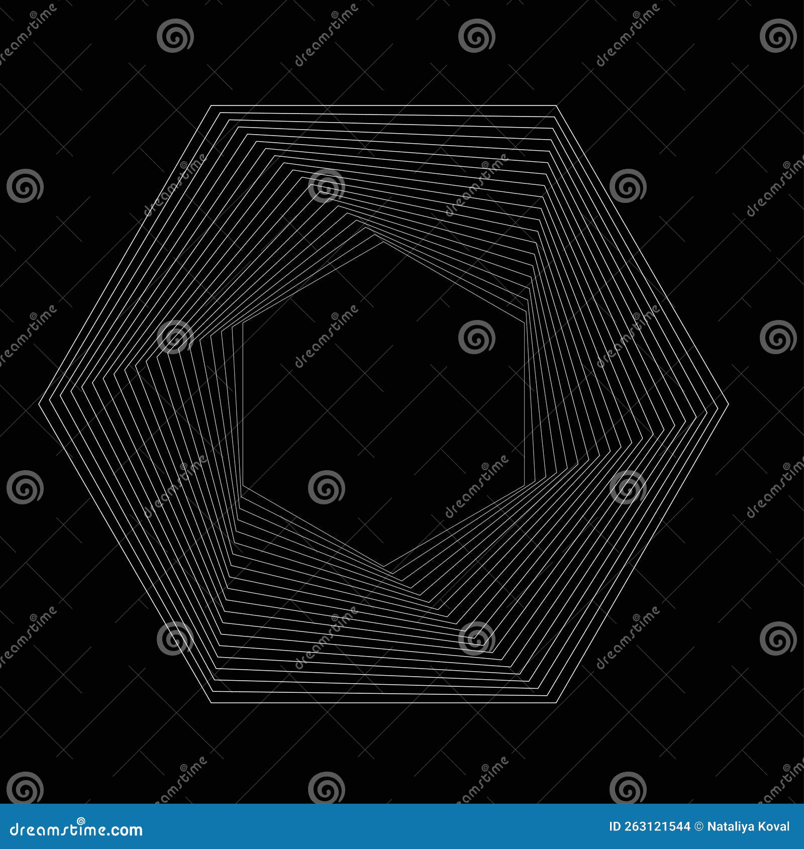 Dynamic Geometric Shapes Polygon. Abstract Modern Graphic Design ...