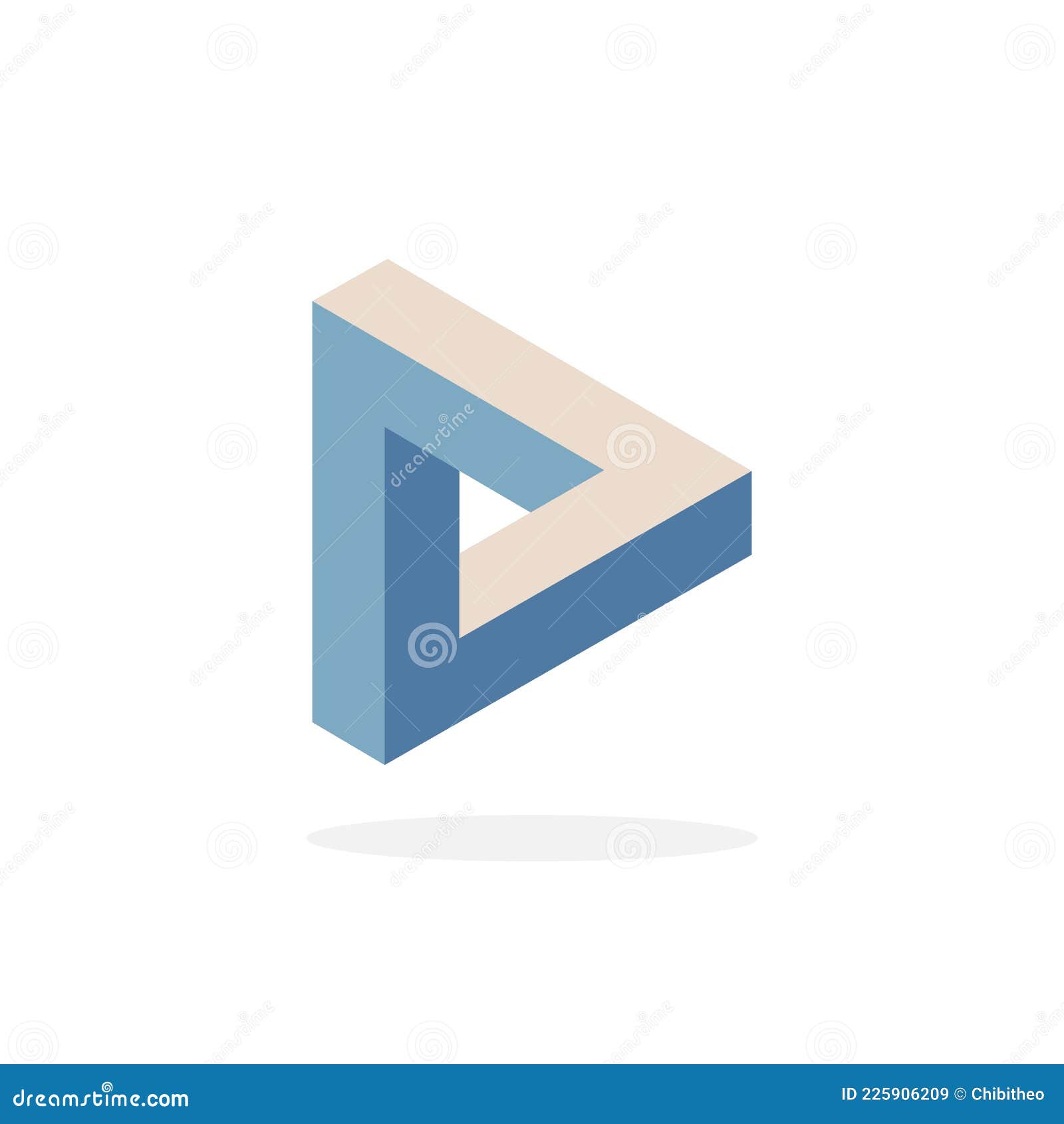 Polygon Logo D Image. Vector Illustration Stock Vector - Illustration ...