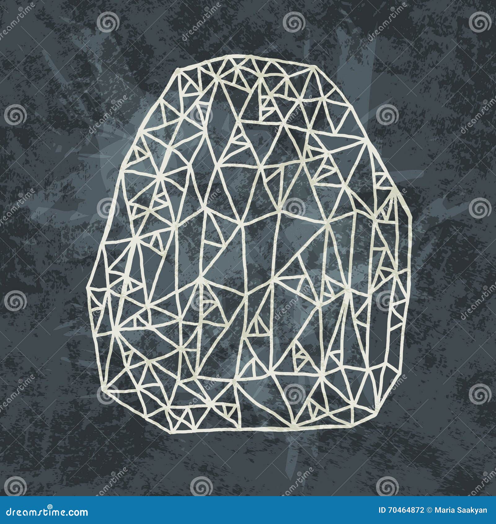 Polygon object stock illustration. Illustration of creative - 70464872