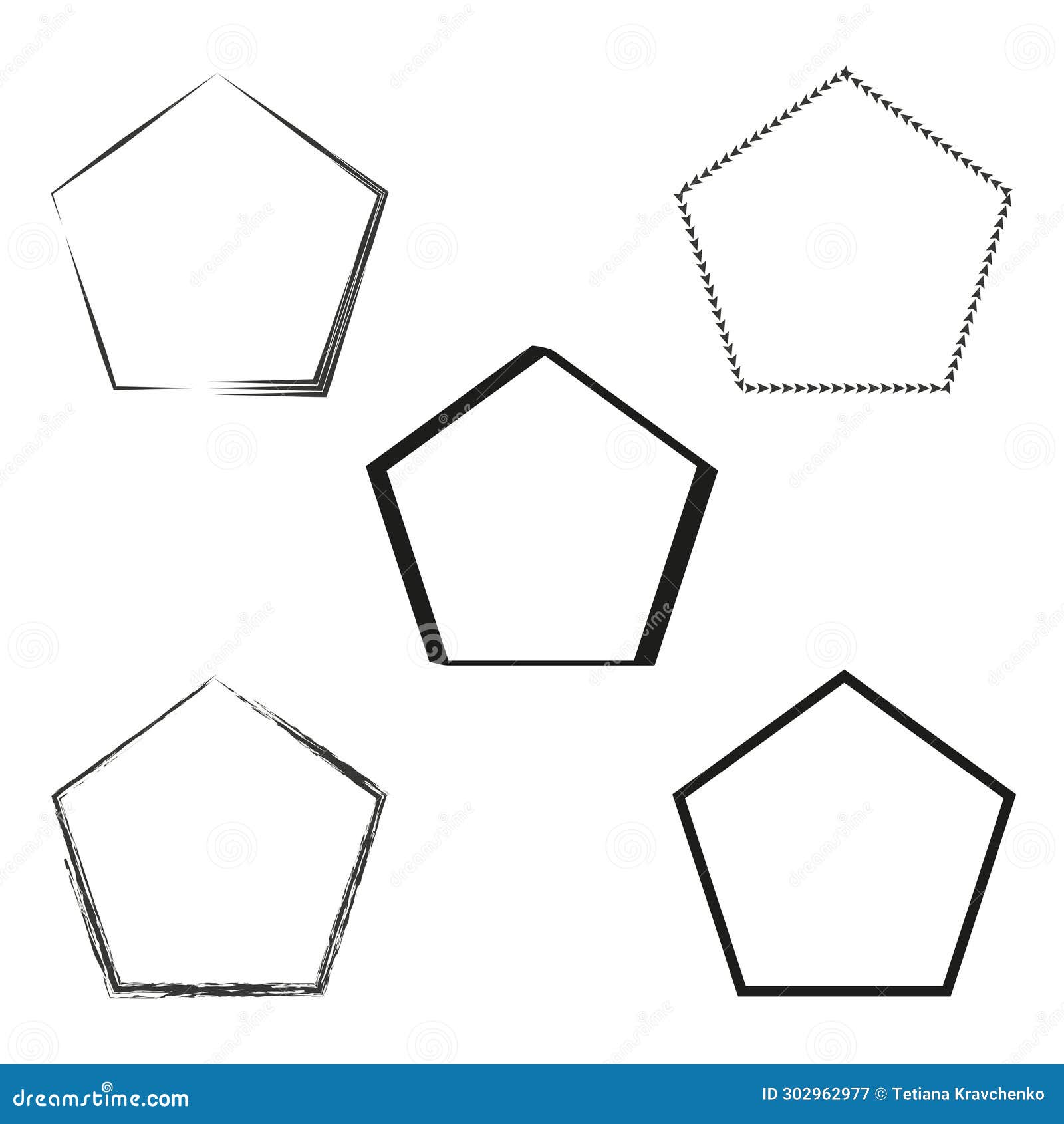 Polygon Octagon Line. Vector Illustration. EPS 10 Stock Vector ...
